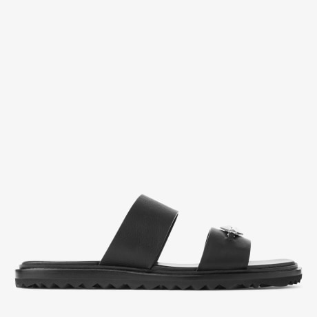 Raiden Sandal/M | Black Ox Nappa Leather Sandals | JIMMY CHOO CA