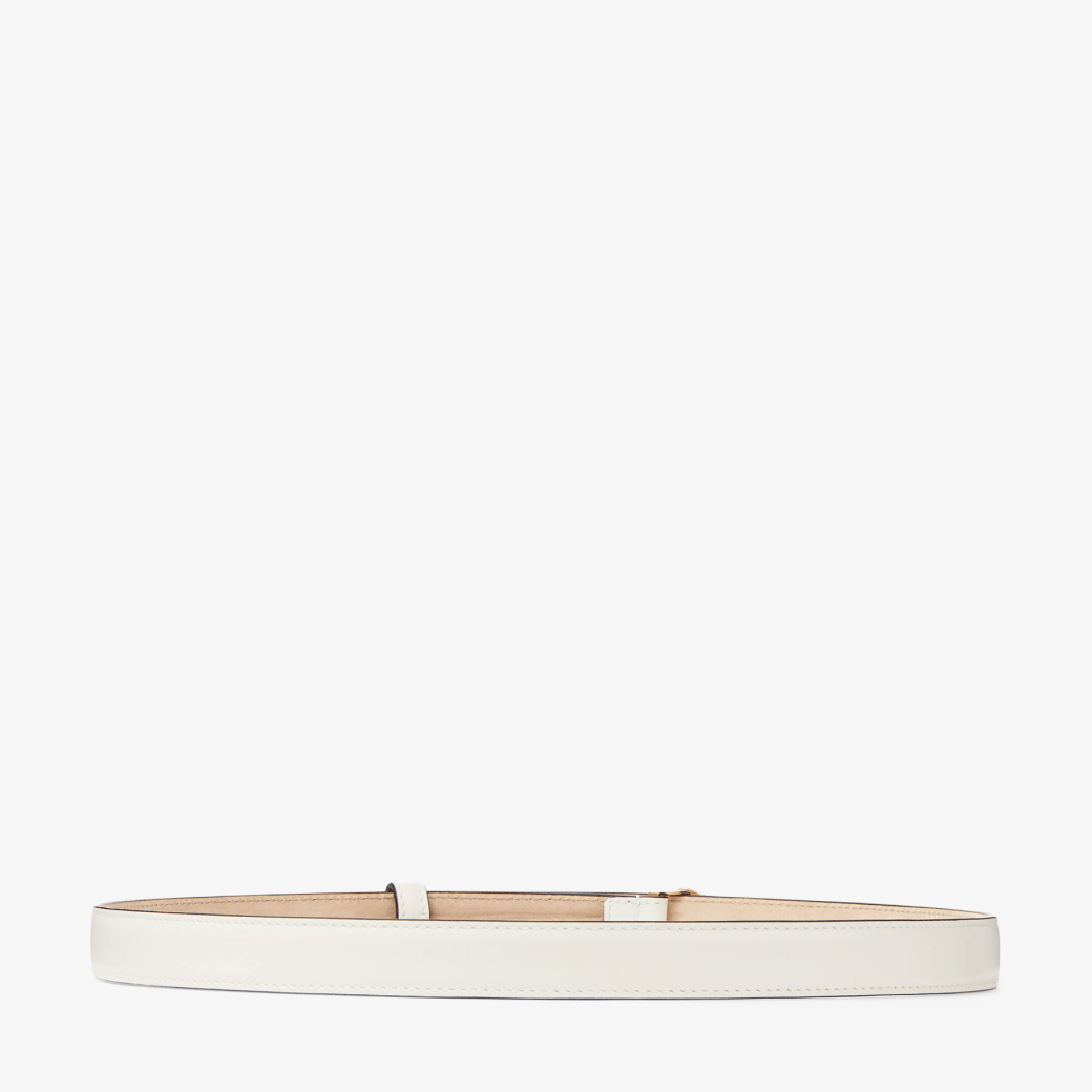 DIAMOND CLASP BELT | Latte Leather Clasp Belt | Autumn Collection ...