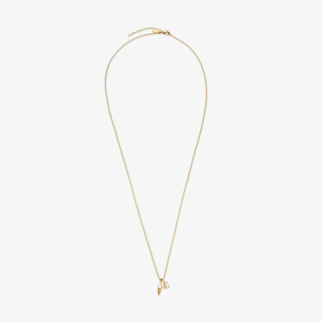 DIAMOND JC CHAIN | Gold-Finish JC Chain Necklace | New Collection | JIMMY CHOO AU