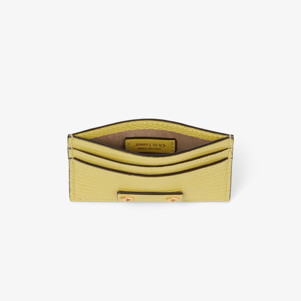 Umika|Yellow Lizard Print SLG| JIMMY CHOO