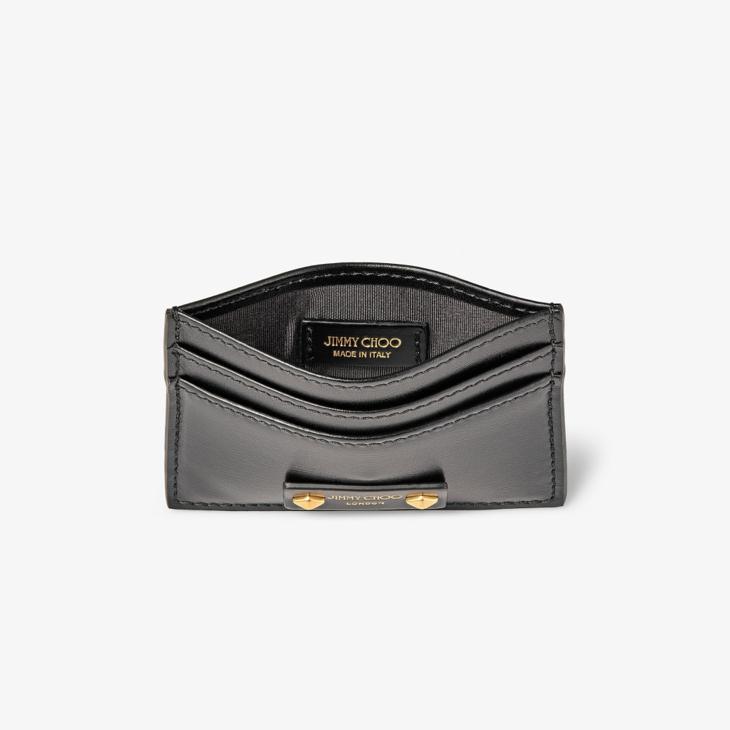 Umika | Black/Gold Calf Leather SLG | JIMMY CHOO US