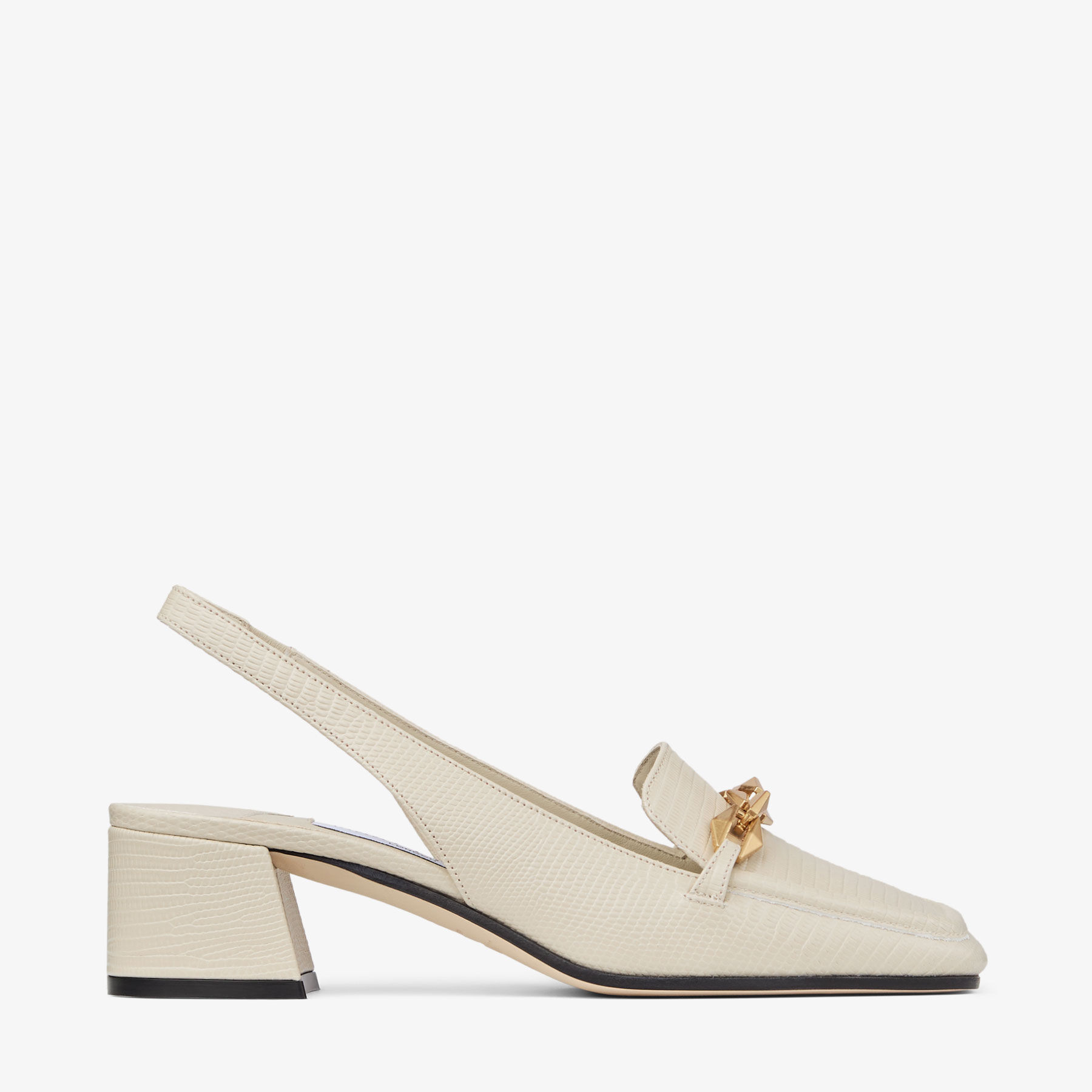 Diamond Tilda Sling Back 45|Bamboo Lizard Print Pumps| JIMMY CHOO