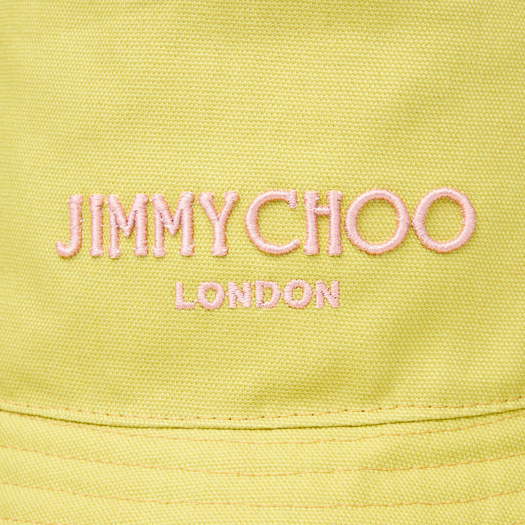 Helie|Yellow Cotton Bucket Hat| JIMMY CHOO UK