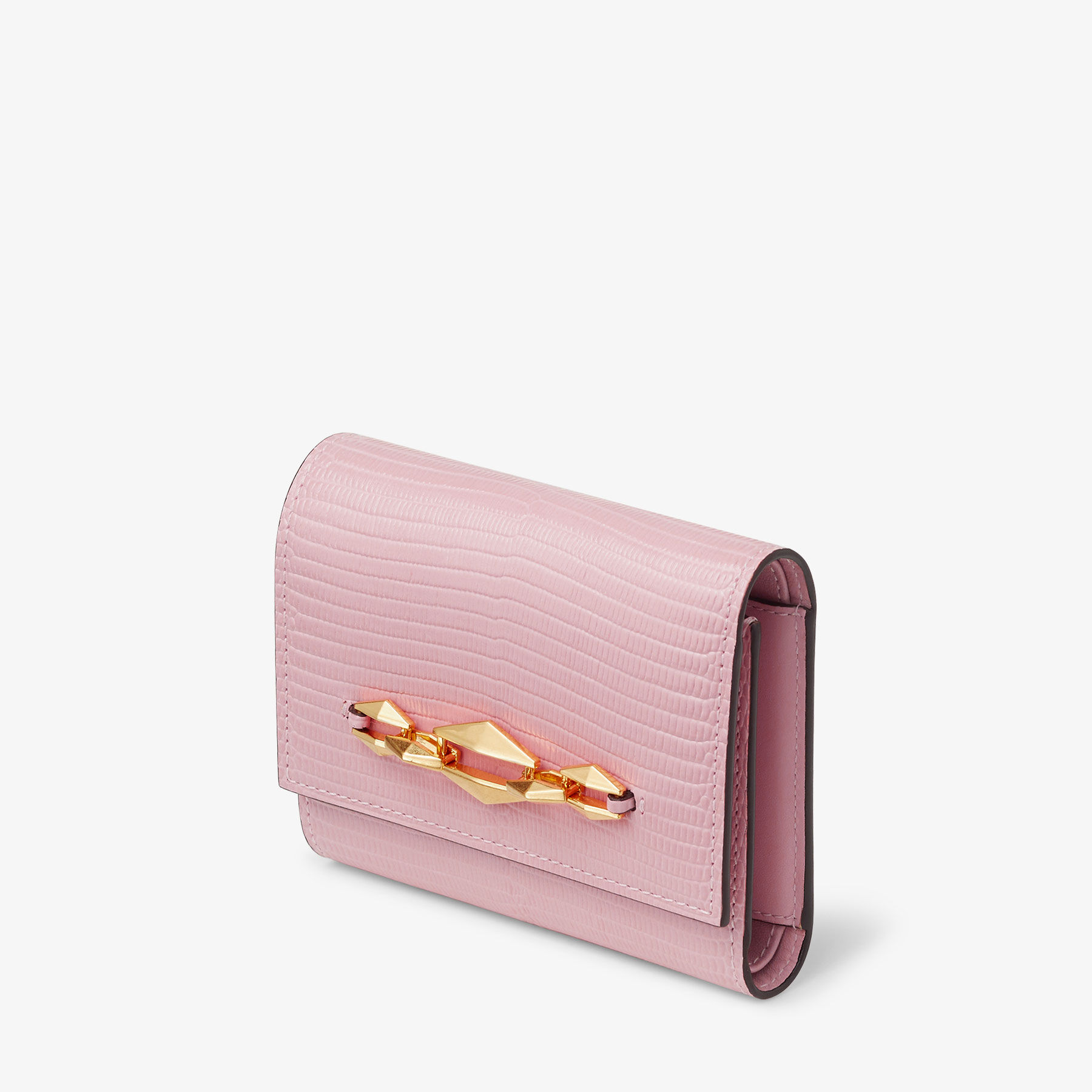 Marinda|Rose/Gold Lizard Print SLG| JIMMY CHOO