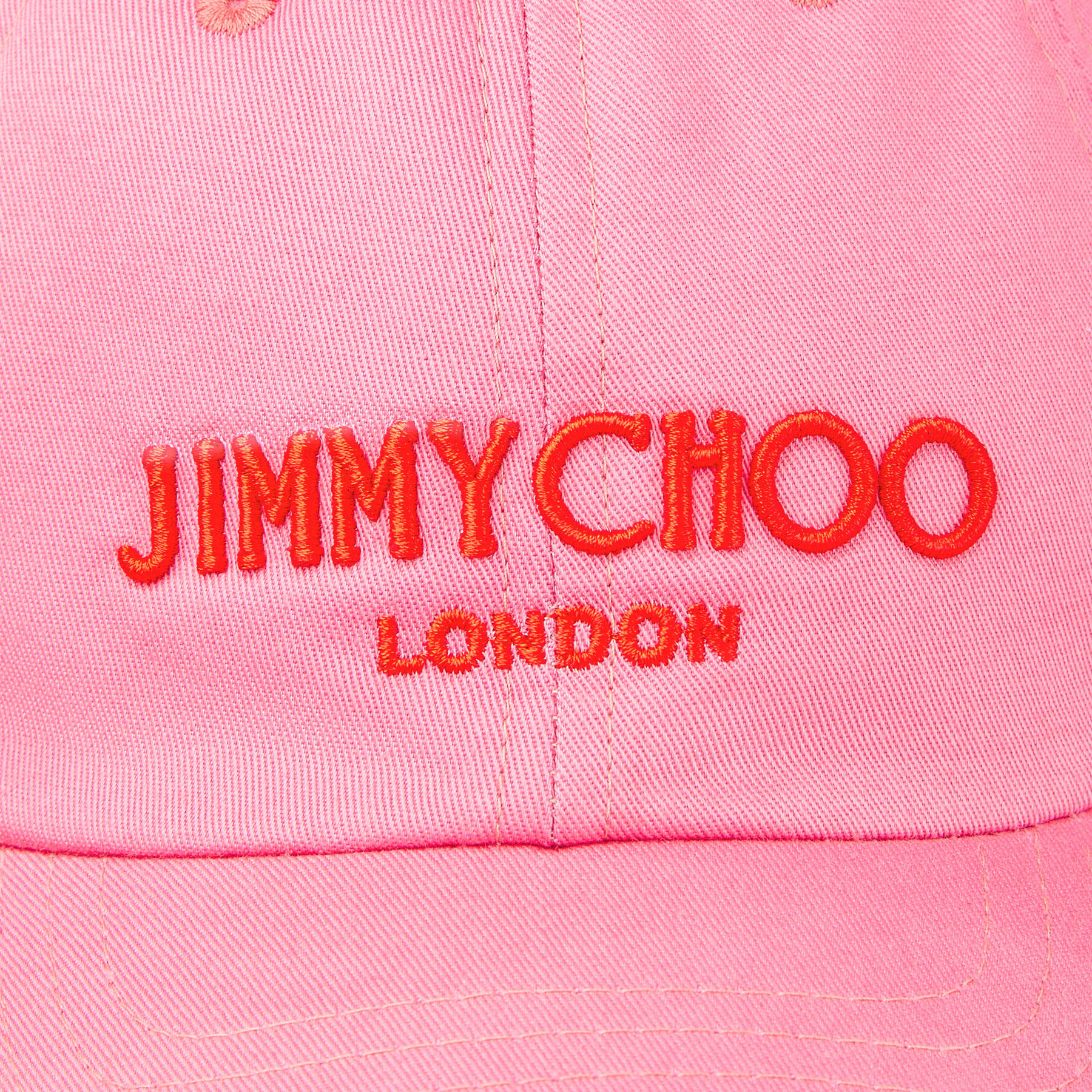 Pacifico | Paprika/Candy Pink Embroidered Cotton Baseball Cap | JIMMY ...