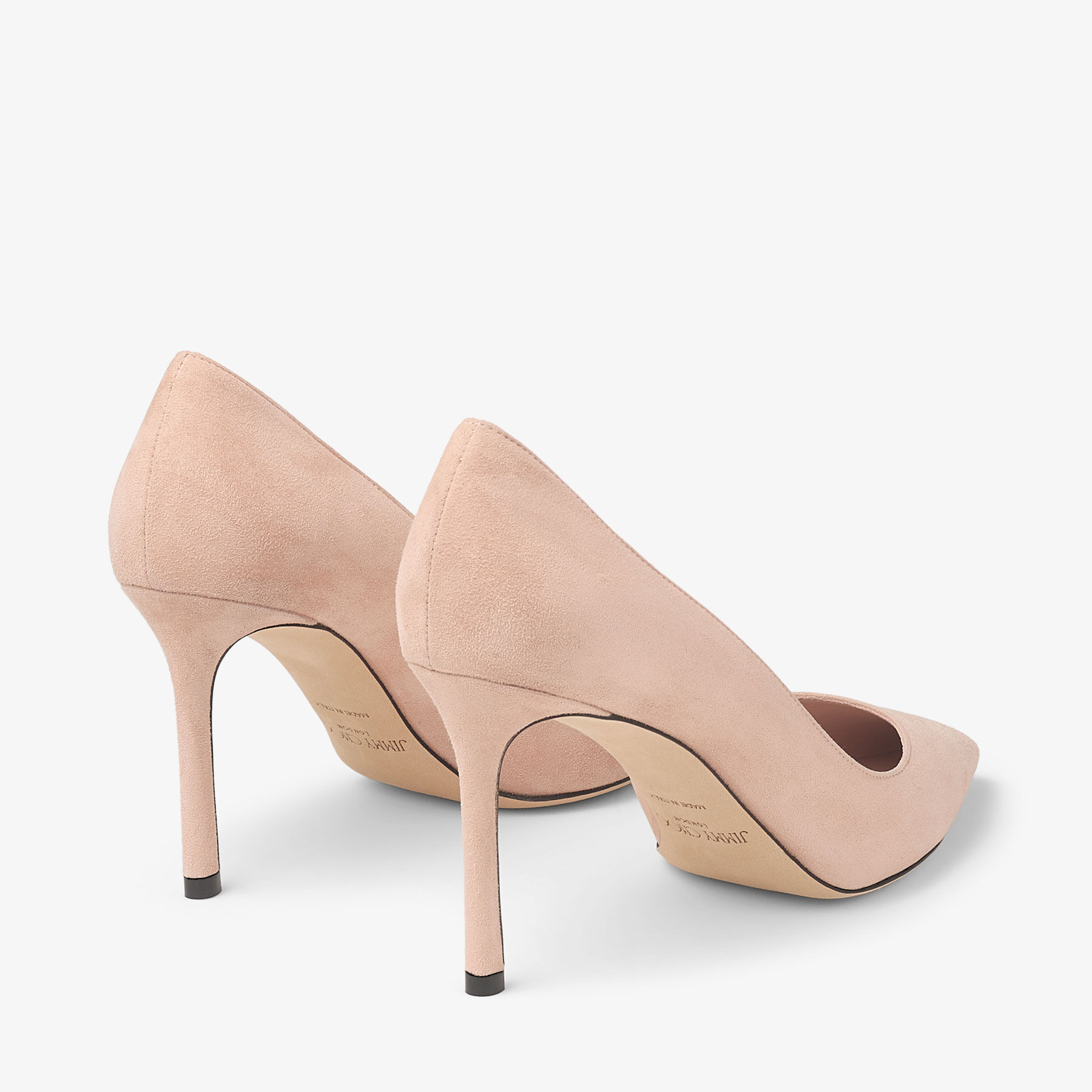 Romy 85 | Macaron Suede Pumps | JIMMY CHOO UK