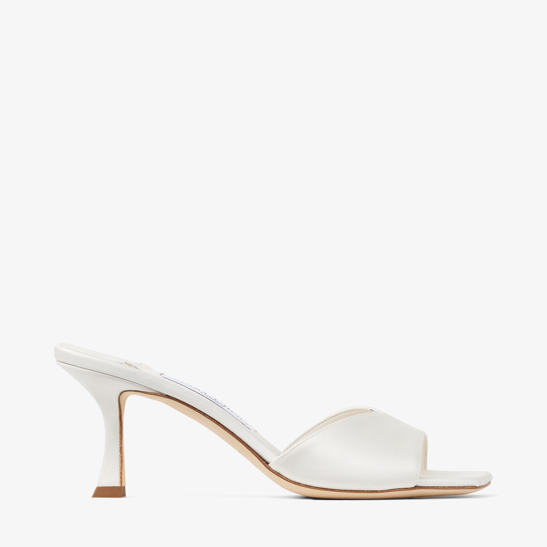 Skye 70 | Ivory Satin Sandals | JIMMY CHOO UK
