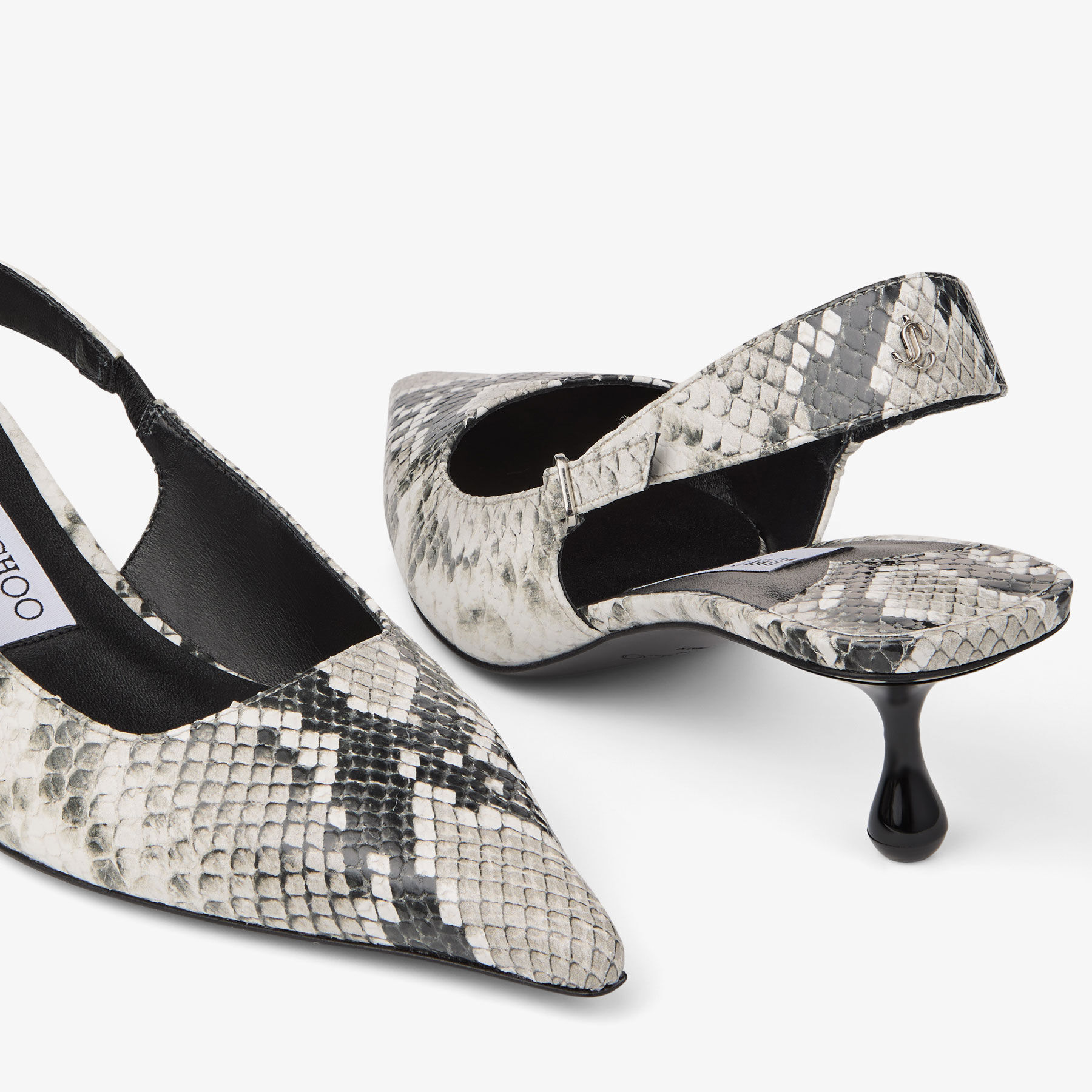 Amel 50|Roccia Snake Print Pumps| JIMMY CHOO AU
