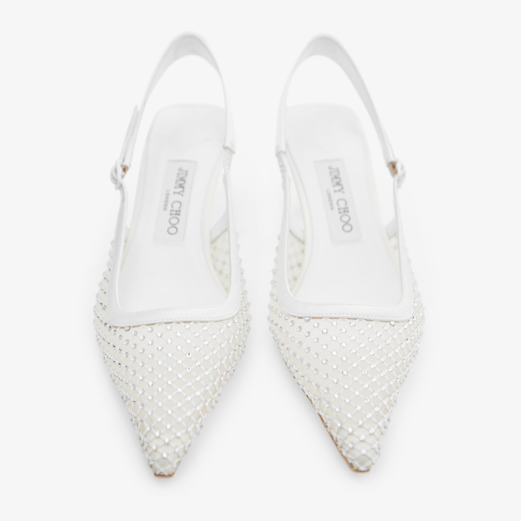 Amel 50 | White Mesh Pumps | JIMMY CHOO
