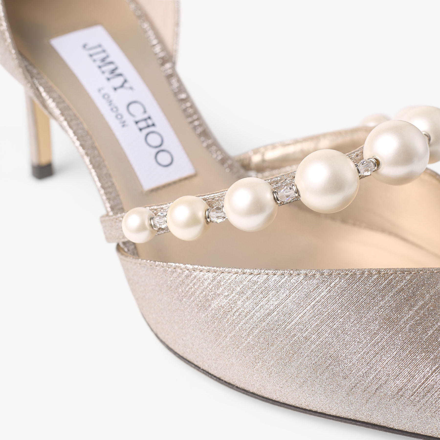 Aurelie 65 | Macaron Glitter Pearl Pumps | JIMMY CHOO NZ
