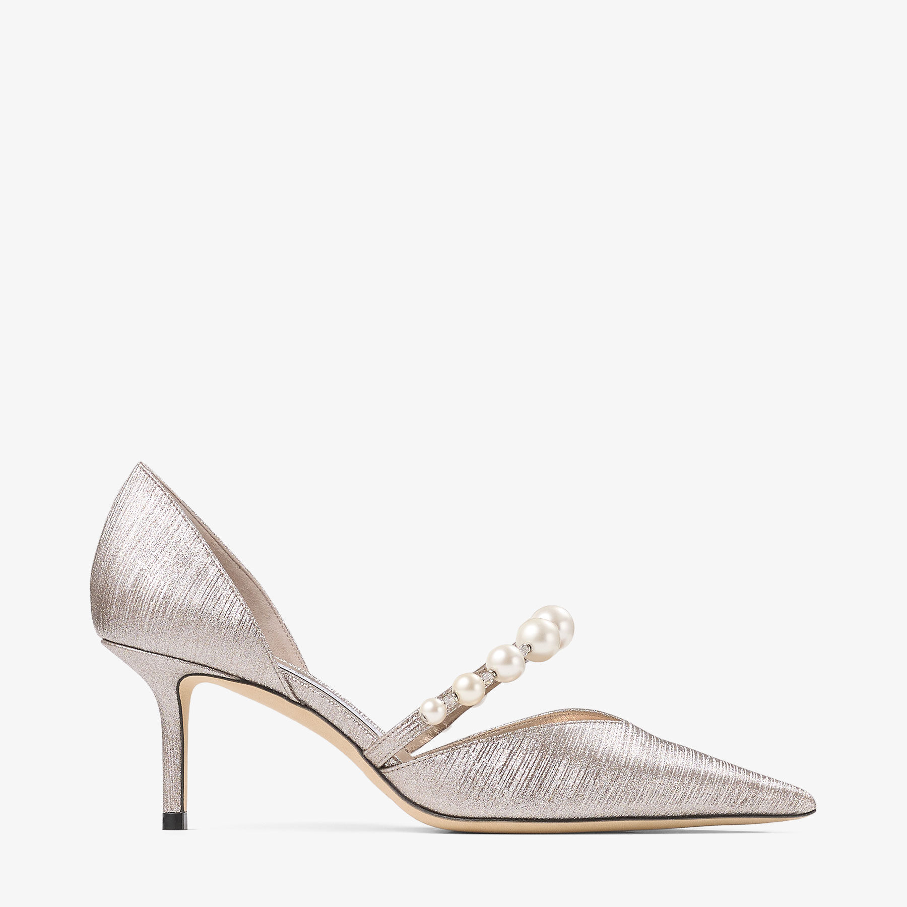 Aurelie 65 | Macaron Glitter Pearl Pumps | JIMMY CHOO