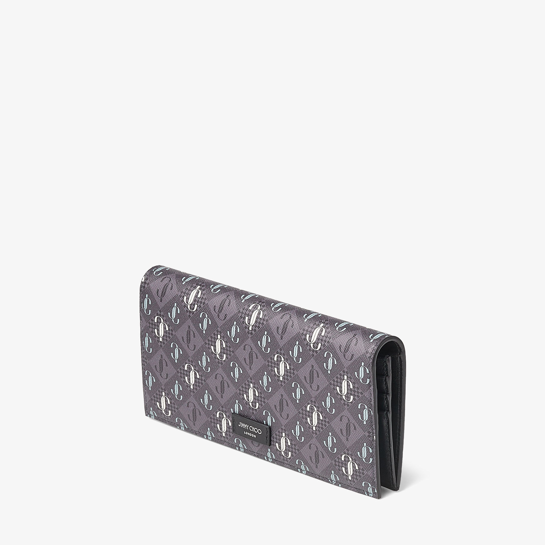 COAT POCKET WALLET | Smoke Leather Coat Wallet with JC Monogram ...