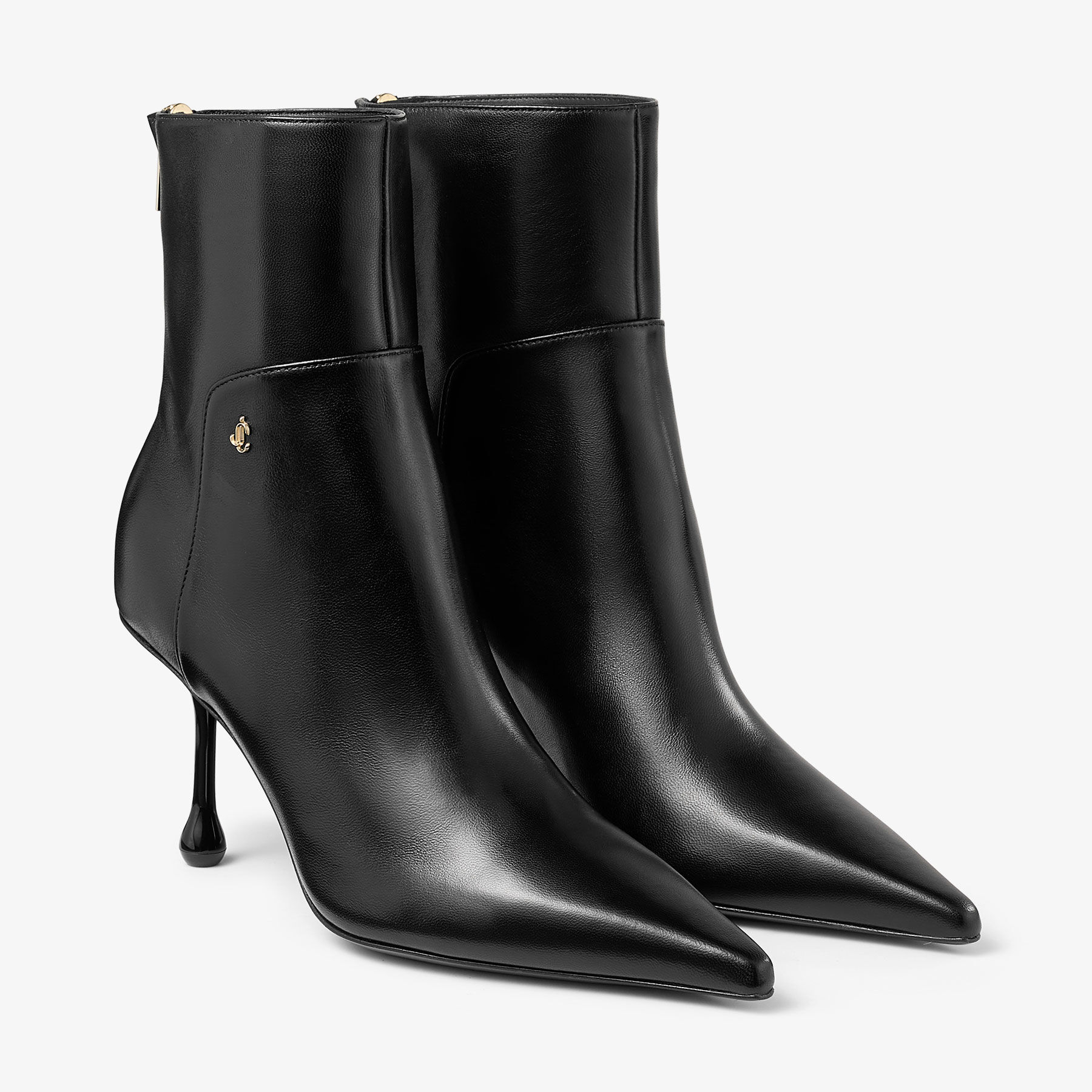 Cycas Ankle Boot 80 | Botines en napa de color negro | JIMMYCHOO