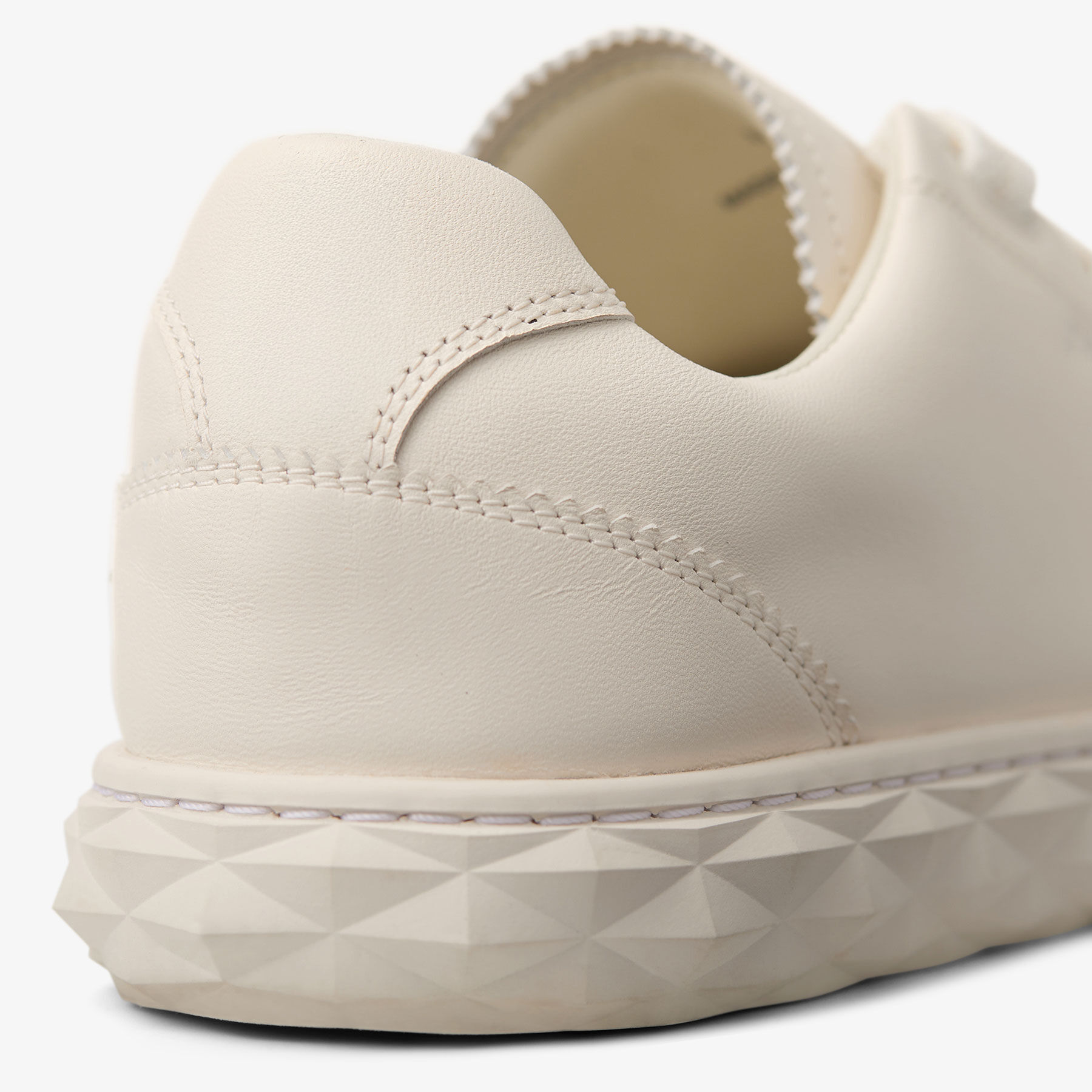 Diamond Light Flex/F| Latte Leather Trainers | JIMMY CHOO
