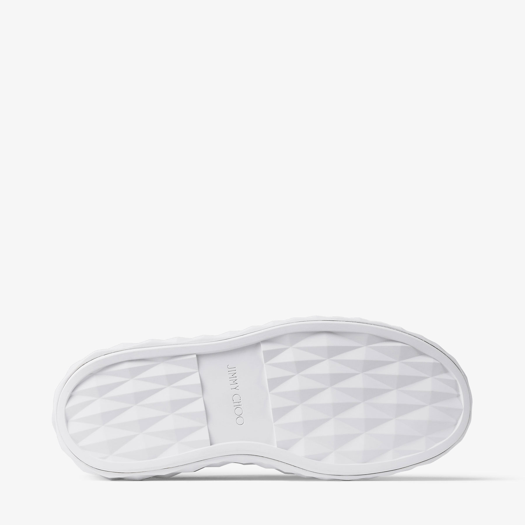 Diamond Light Maxi/F | White Leather Trainers| JIMMY CHOO