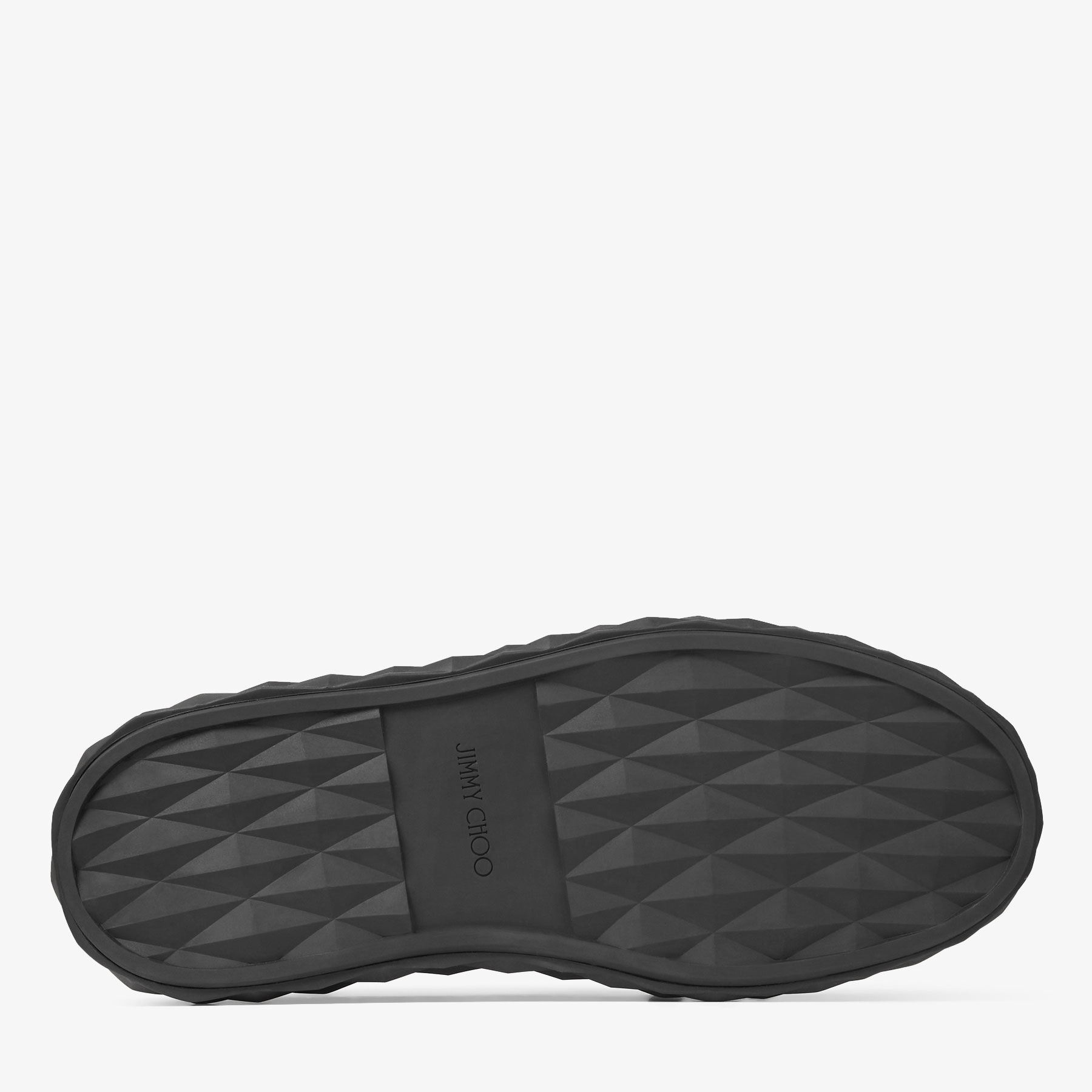 Diamond Slip On M 黑色皮革运动鞋 Jimmy Choo