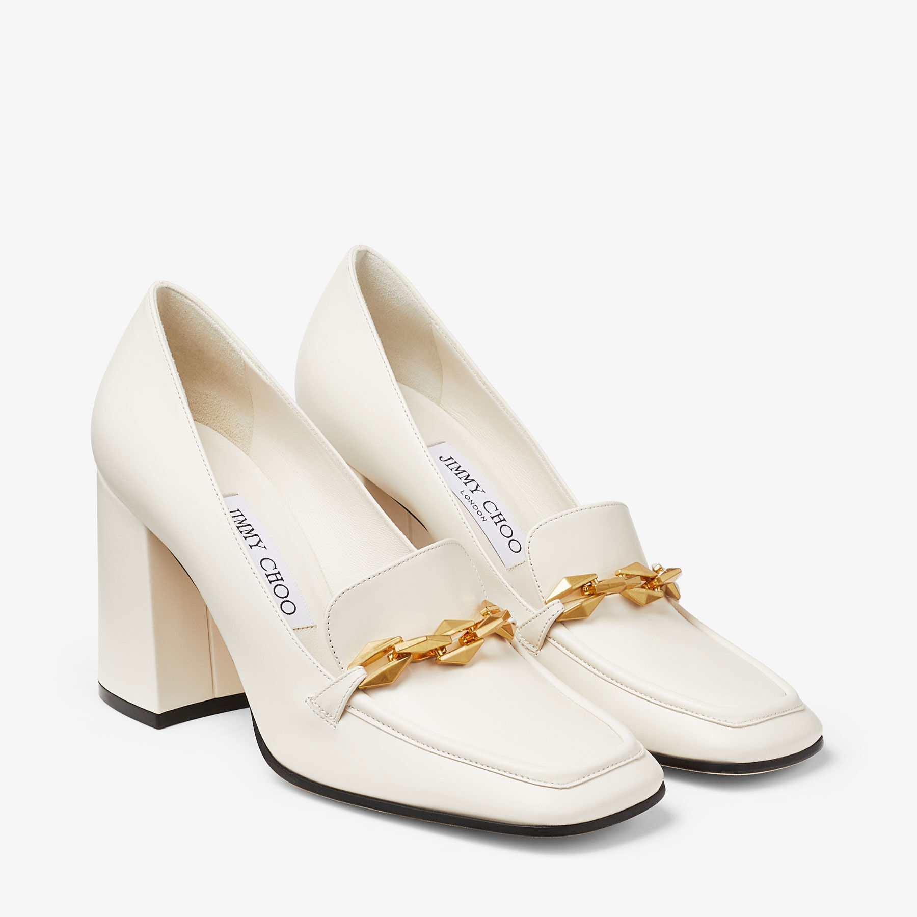 Diamond Tilda 85|Latte Calf Leather Pumps| JIMMY CHOO AU