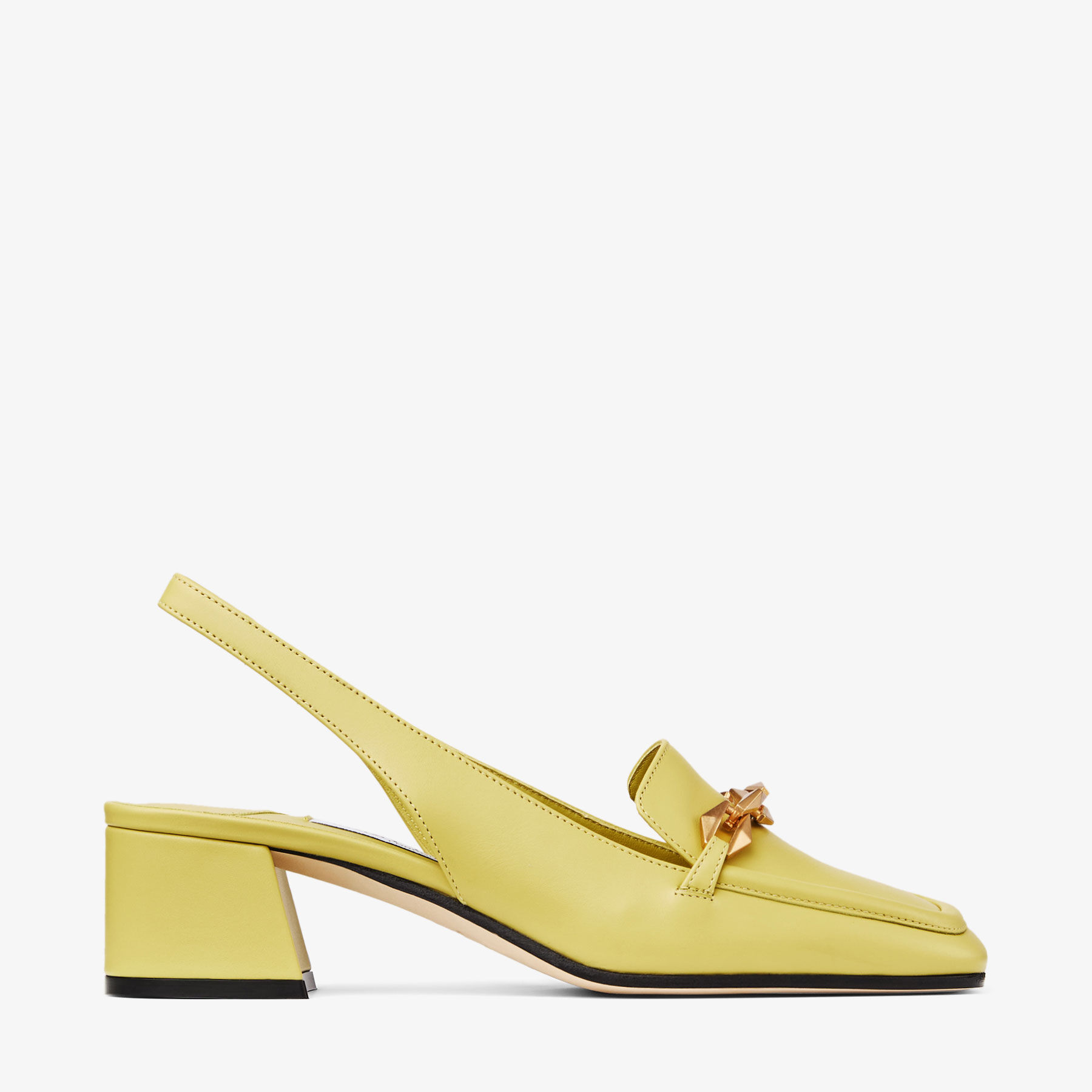 Diamond Tilda Sling Back 45|Yellow Leather Pumps| JIMMY CHOO AU