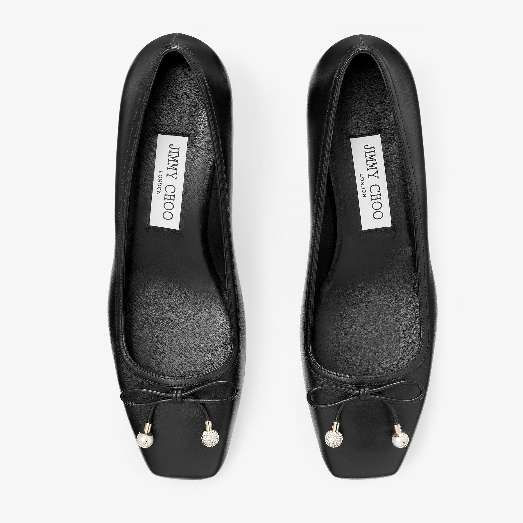 Elme 45 | Black Nappa Leather Pumps | JIMMY CHOO