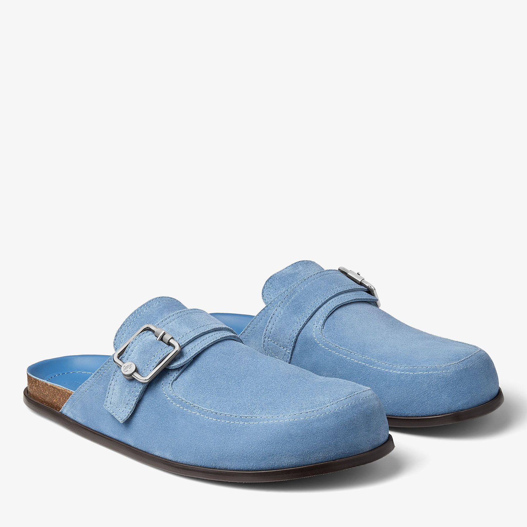 ETTA MULE | Pelle scamosciata effetto velluto denim | Nuova collezione ...