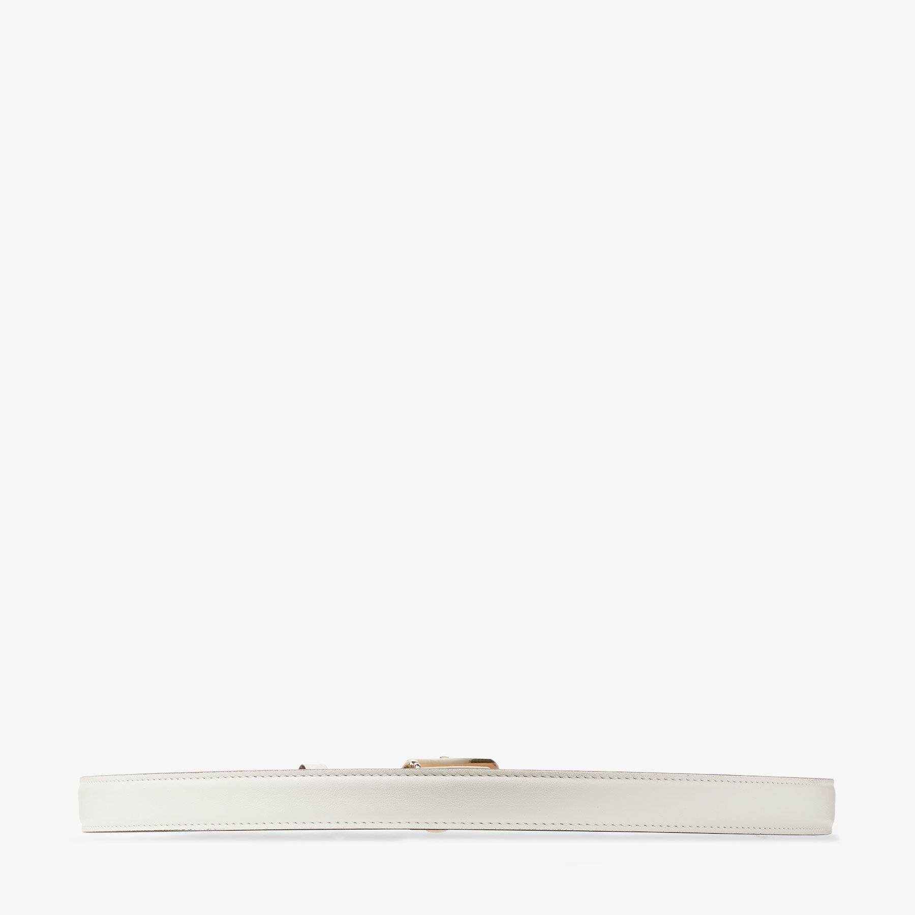 JC Square Belt | Latte Calf Leather JC Square-Buckle Belt | New ...