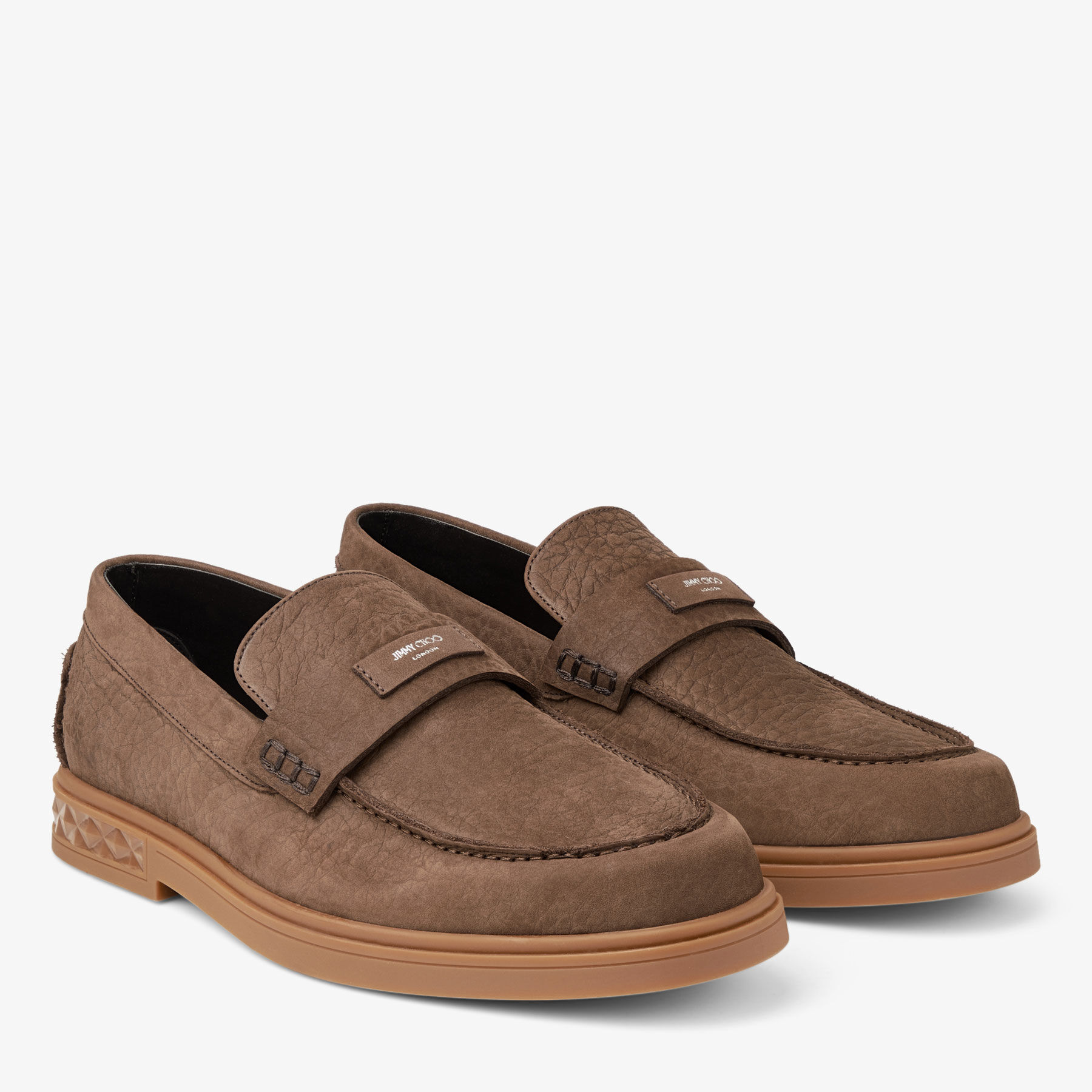 Josh Driver | Chaussures en nubuck chêne | JIMMY CHOO FR