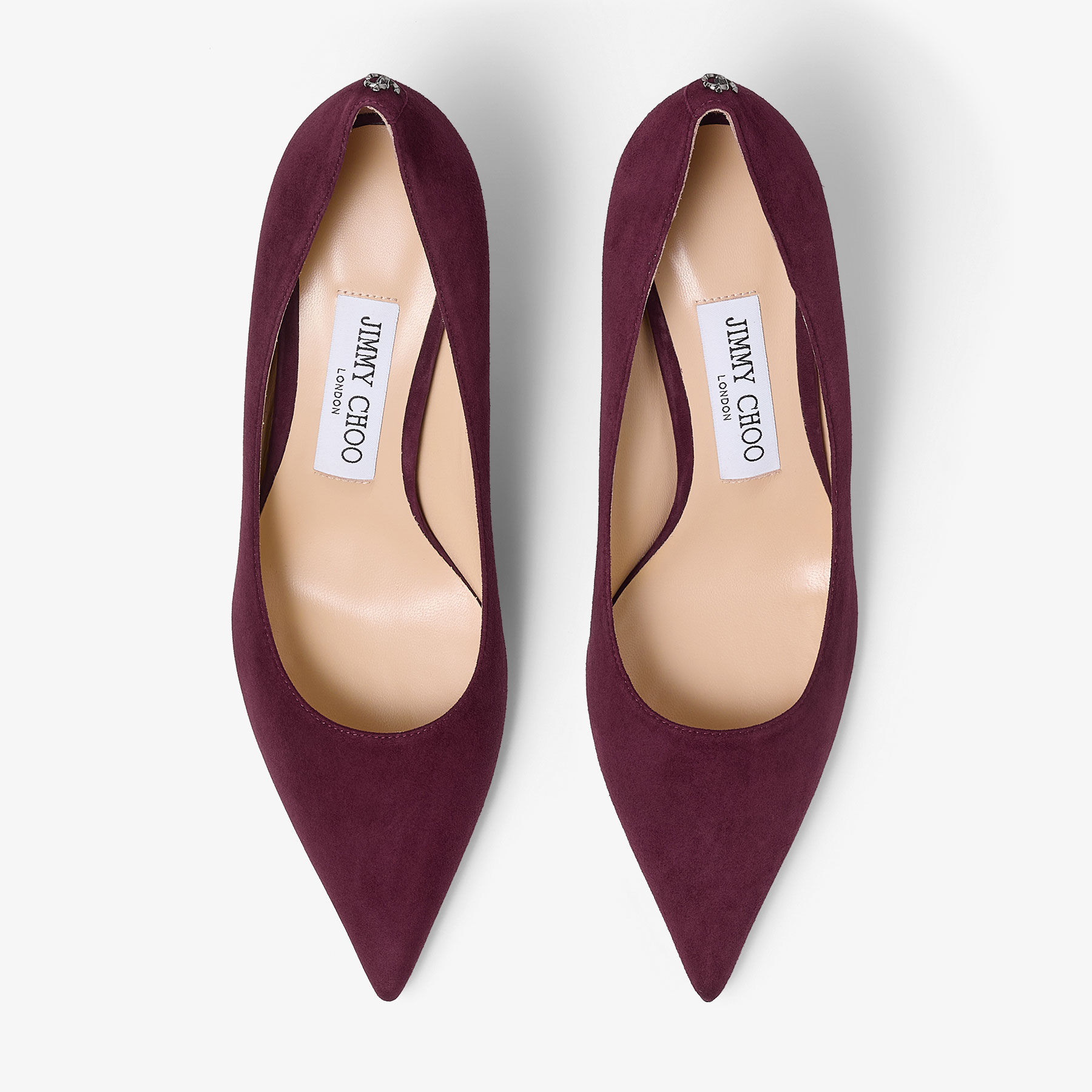 Love 65 | Garnet Suede Pumps | JIMMY CHOO