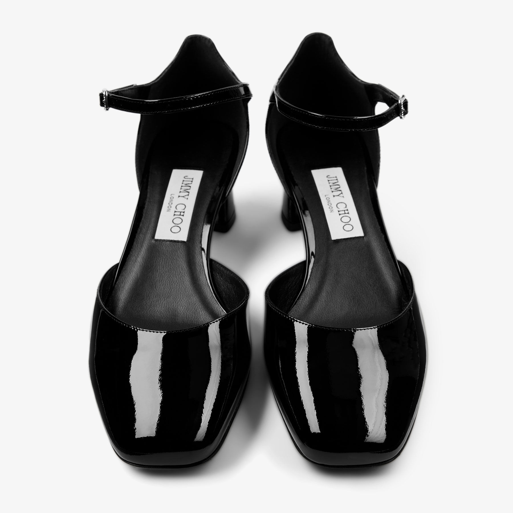 Pixie/BH 45 | Zapatos de salón en charol de color negro | JIMMY CHOO
