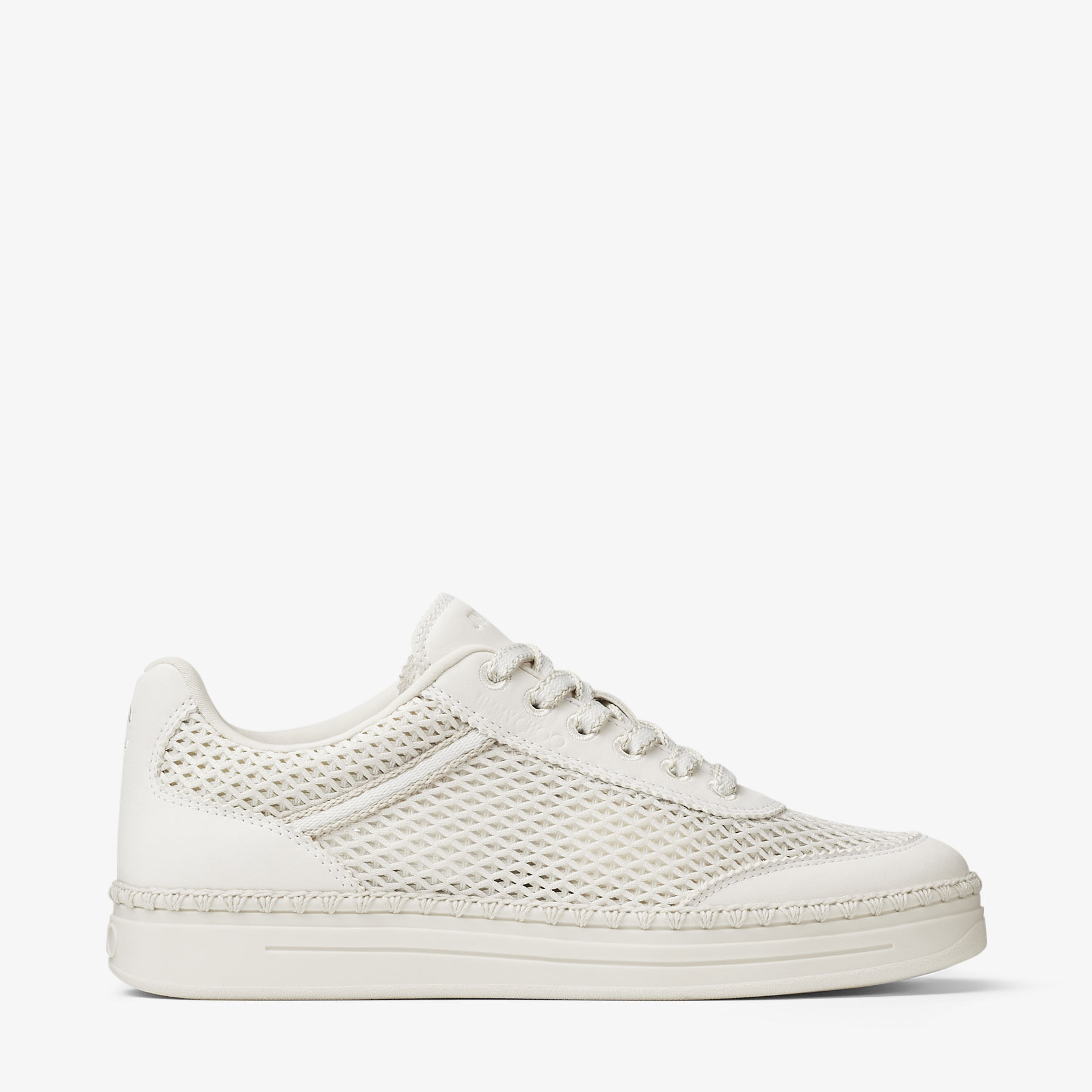 Rimini/F|Mesh-Sneakers aus Latte| JIMMY CHOO