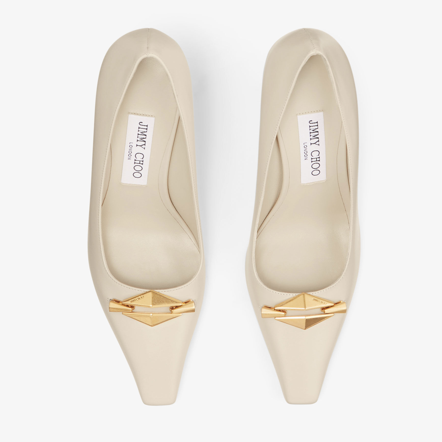 Ryker 90 | Bamboo/Gold Calf Leather Shoe | JIMMY CHOO