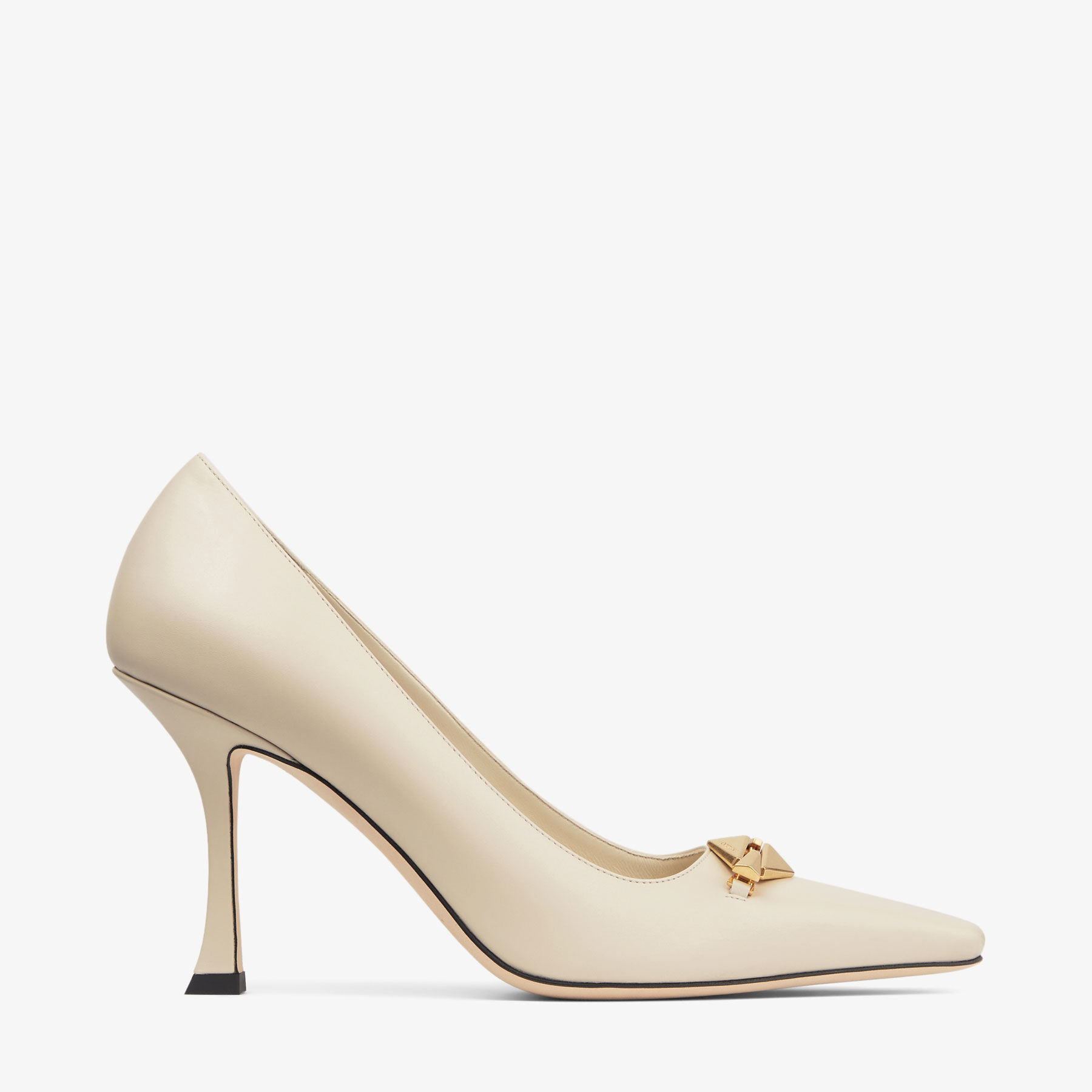 Ryker 90 | Bamboo/Gold Calf Leather Shoe | JIMMY CHOO