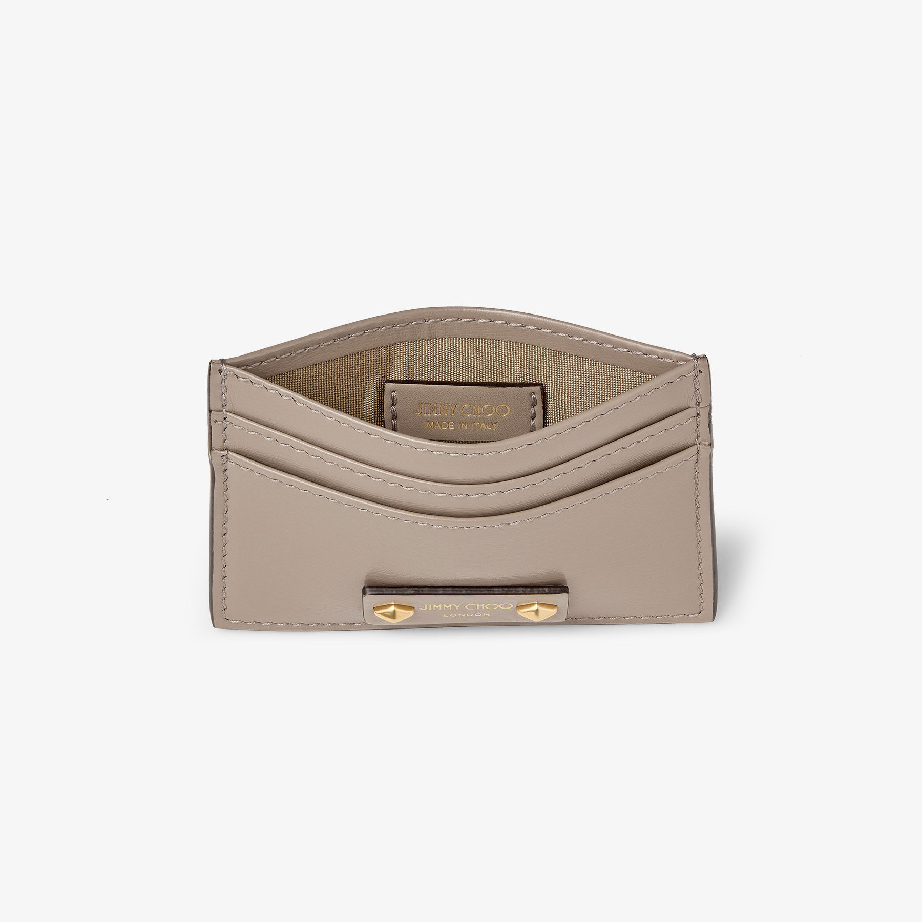 Umika | Taupe/Gold Calf Leather SLG | JIMMY CHOO AU