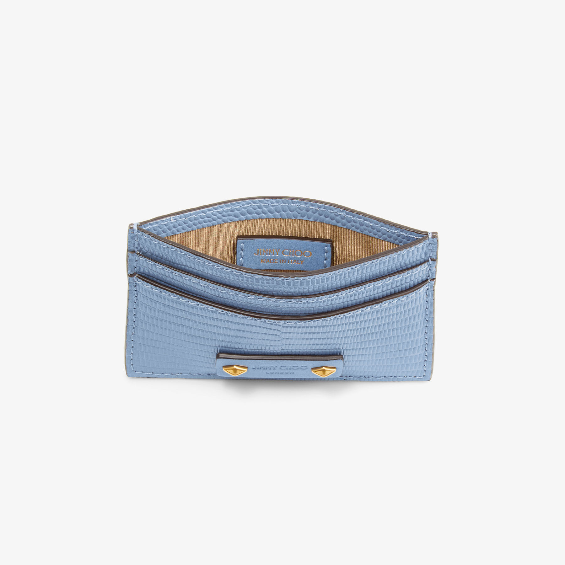 Umika|Denim/Gold Lizard Print SLG| JIMMY CHOO