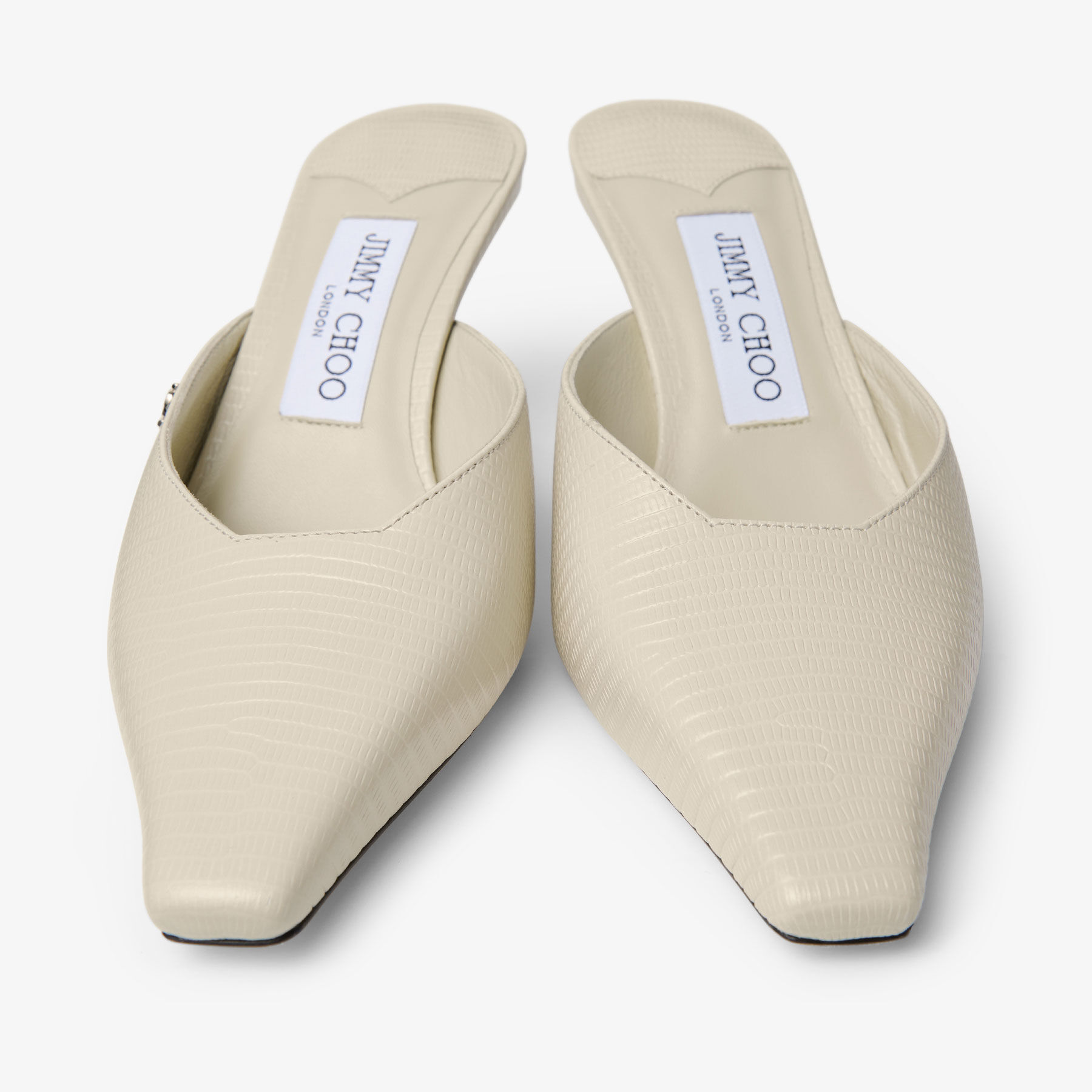 Vivi 65 | Bamboo Lizard Printed Leather Mules | JIMMY CHOO AU