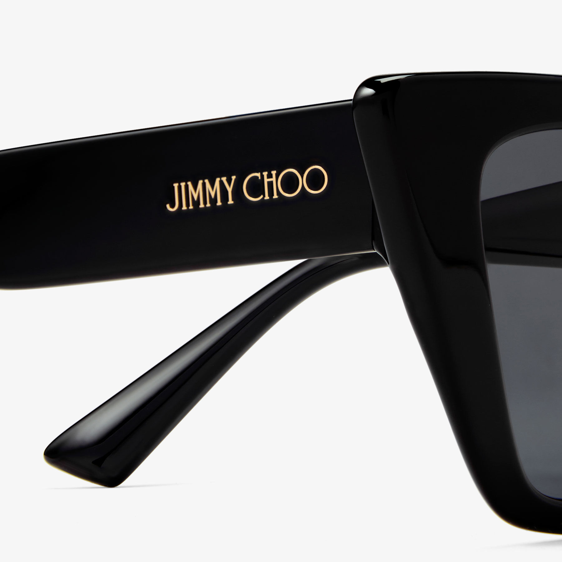 Haley | Black Cat Eye Sunglasses | Jimmy Choo