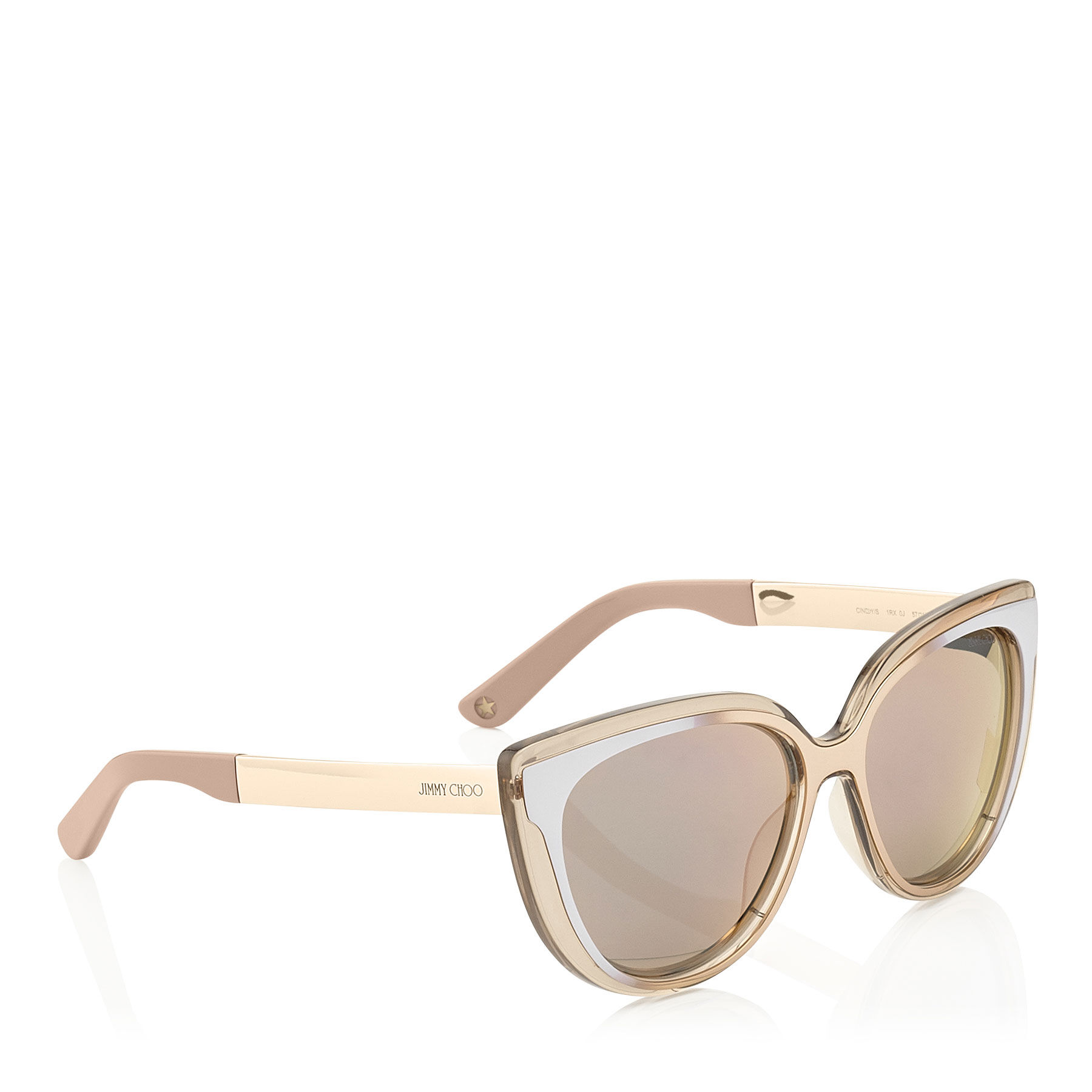 Dove Grey and Gold Copper Cat-Eye Sunglasses | Cindy S | Spring Summer ...