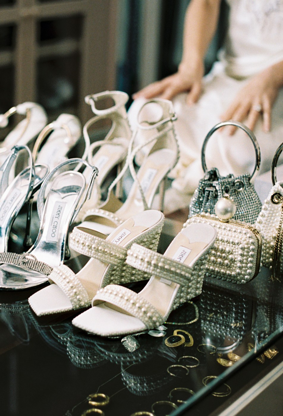 Alex Cooper’s Bridal Wardrobe | Jimmy Choo Bridal Collection | JIMMY CHOO