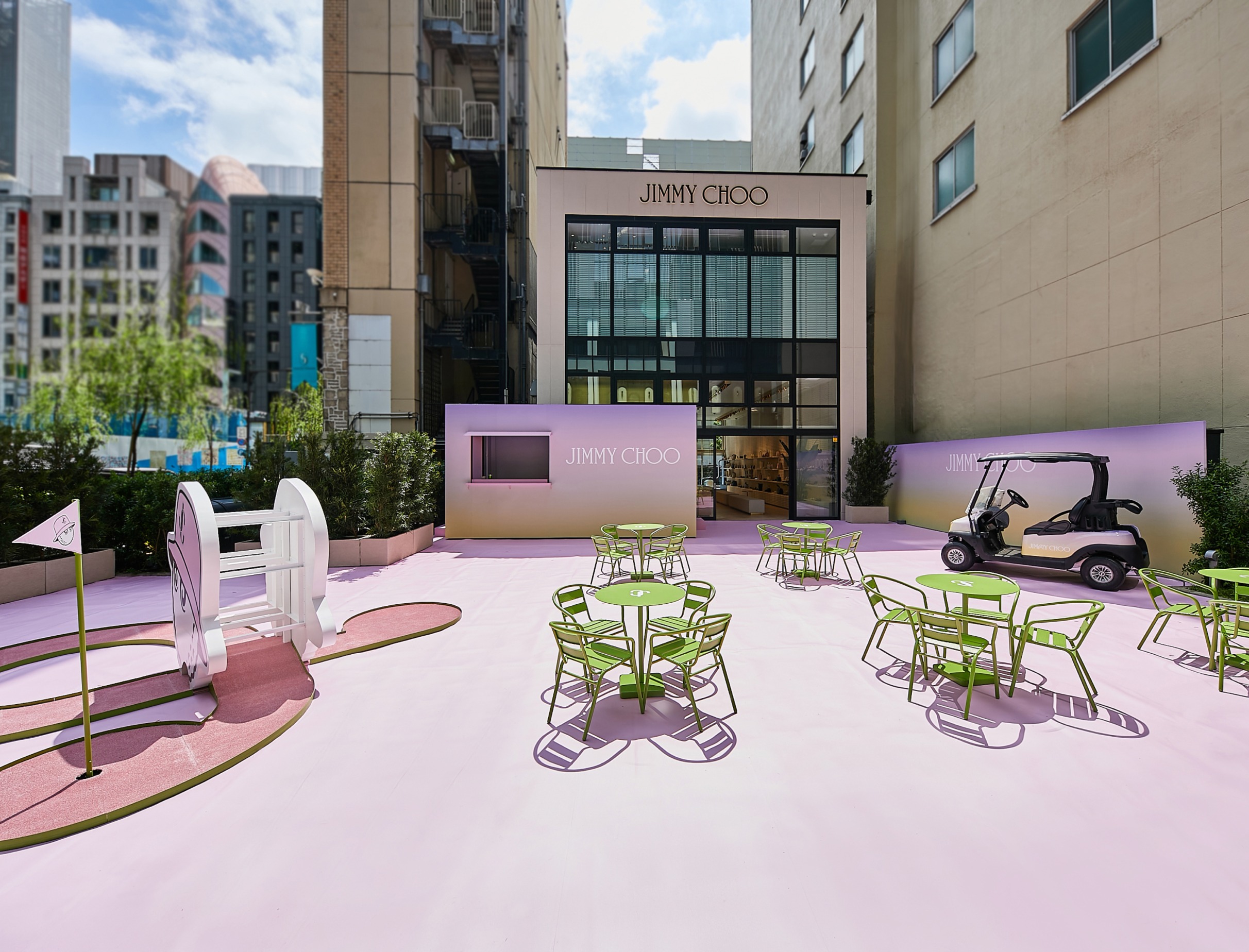 Ginza Garden Space | Jimmy Choo and The Matcha Tokyo | JIMMY CHOO