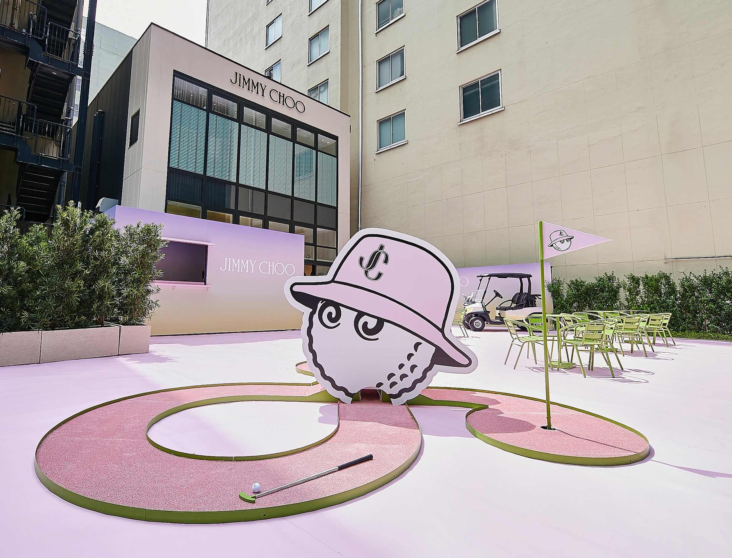 Ginza Garden Space | Jimmy Choo and The Matcha Tokyo | JIMMY CHOO