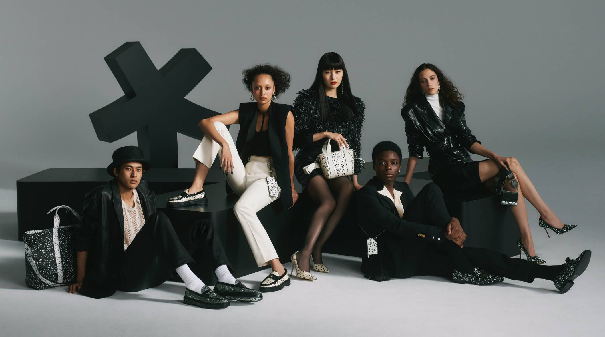 JIMMY CHOO / ERIC HAZE CURATED BY POGGY collaboration