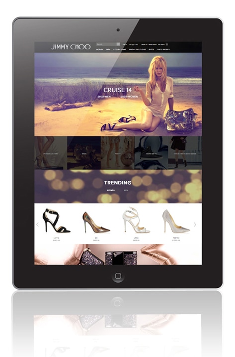 Website Launch | History | Choo World | JIMMY CHOO