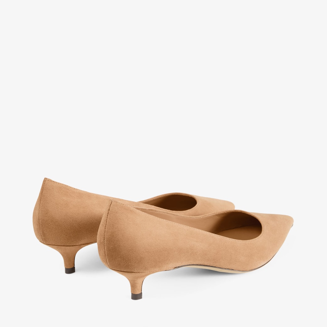 Amelia | Toffee Suede Pumps | JIMMY CHOO