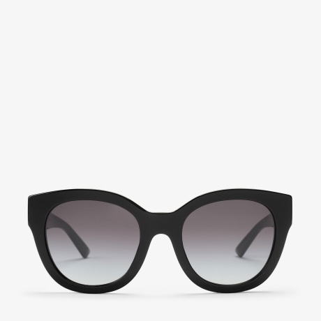 Kati | Black Round Sunglasses | JIMMY CHOO