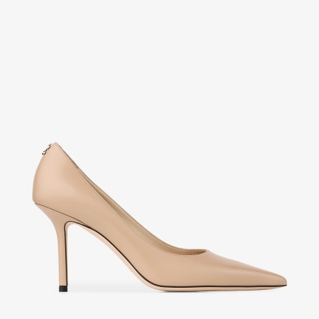 Love 85 | Chai Calf Leather Pumps with JC Button | JIMMY CHOO