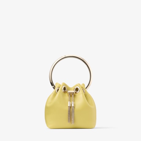 Micro Bon Bon|Yellow Smooth Nappa Mini Bag| JIMMY CHOO AU