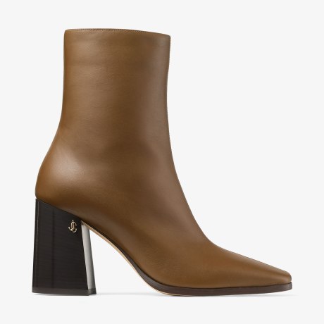 Bryelle 85 | Clove Calf Leather Ankle Boot | JIMMY CHOO US