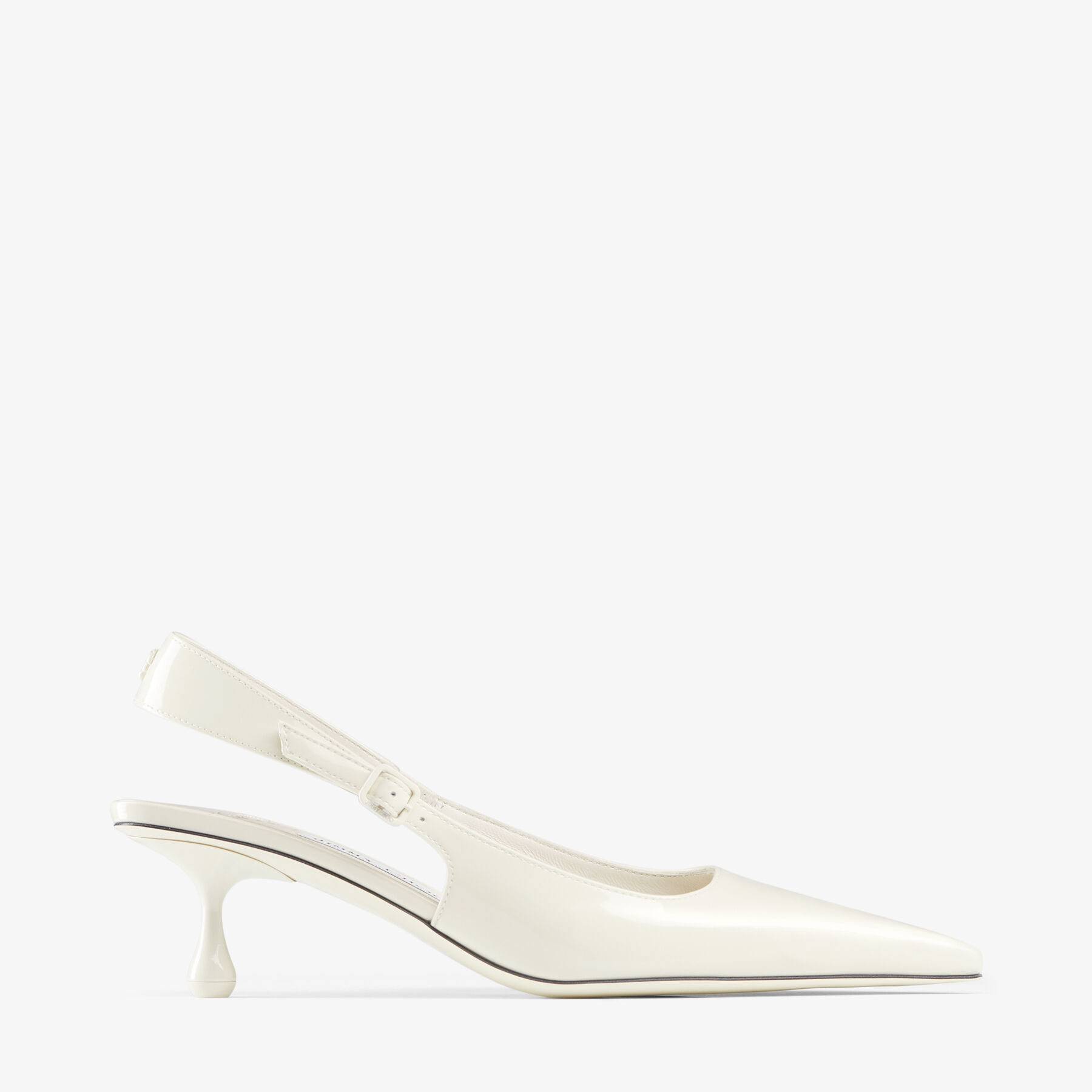 Amel 50 | Latte Patent Leather Pumps | JIMMY CHOO