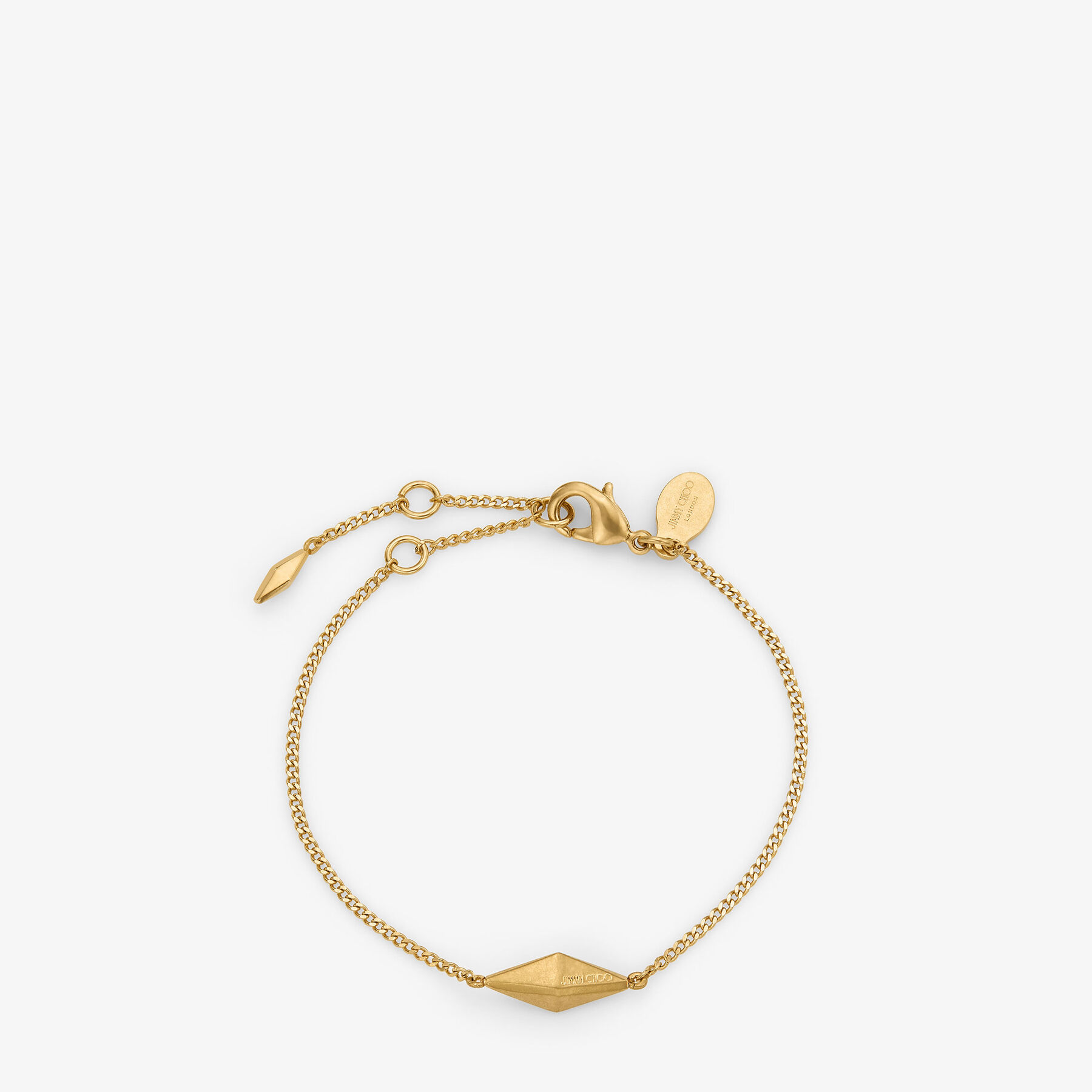 DIAMOND FINE BRACELET | Gold-Finish Fine Chain Bracelet | New ...