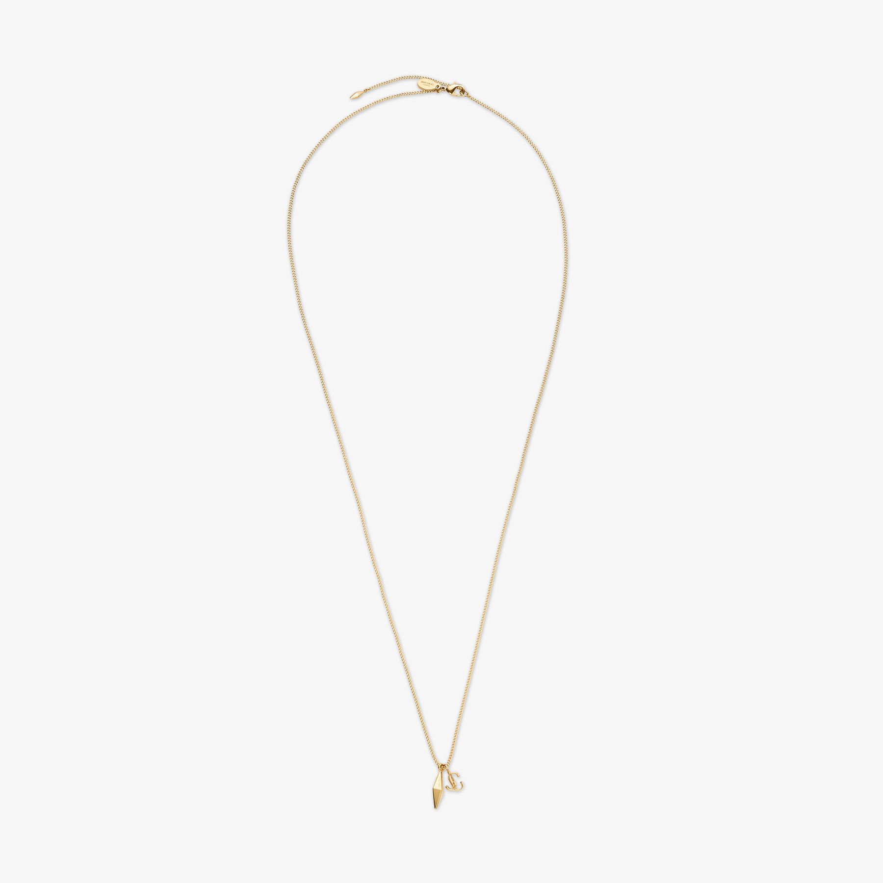 DIAMOND JC CHAIN | Gold-Finish JC Chain Necklace | New Collection ...
