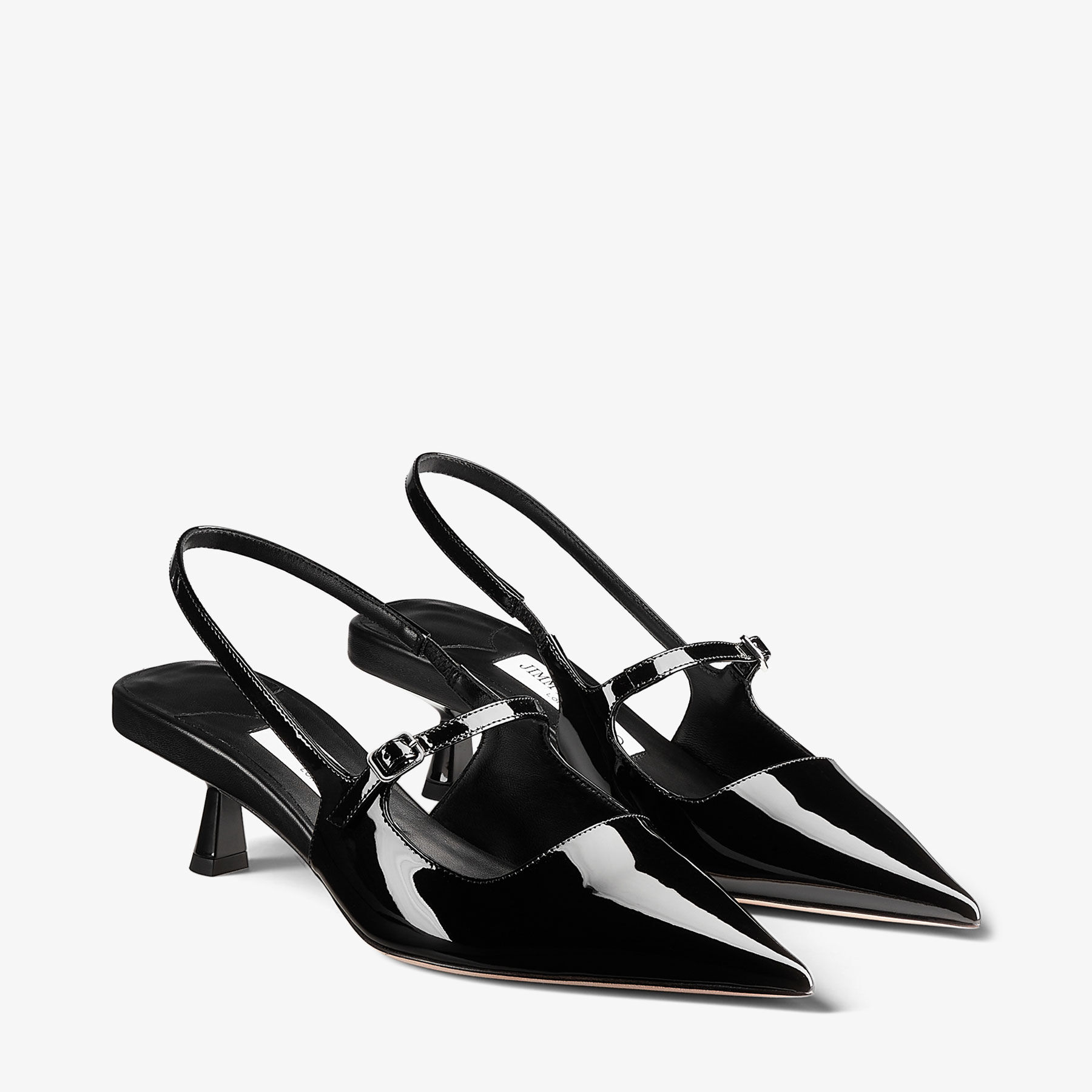DIDI 45 | Black Patent Leather Pointed Pumps | Autumn Collection ...